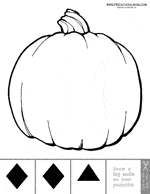 Pumpkin Preschool Printables - Preschool Mom
