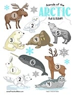 Arctic Animal Preschool Printables - Preschool Mom