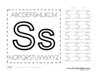 Letter S Preschool Printables - Preschool Mom