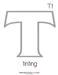 Letter T Preschool Printables - Preschool Mom