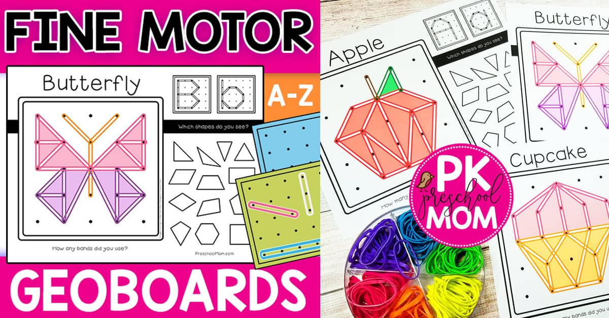 Fine Motor Alphabet Mats - Preschool Mom