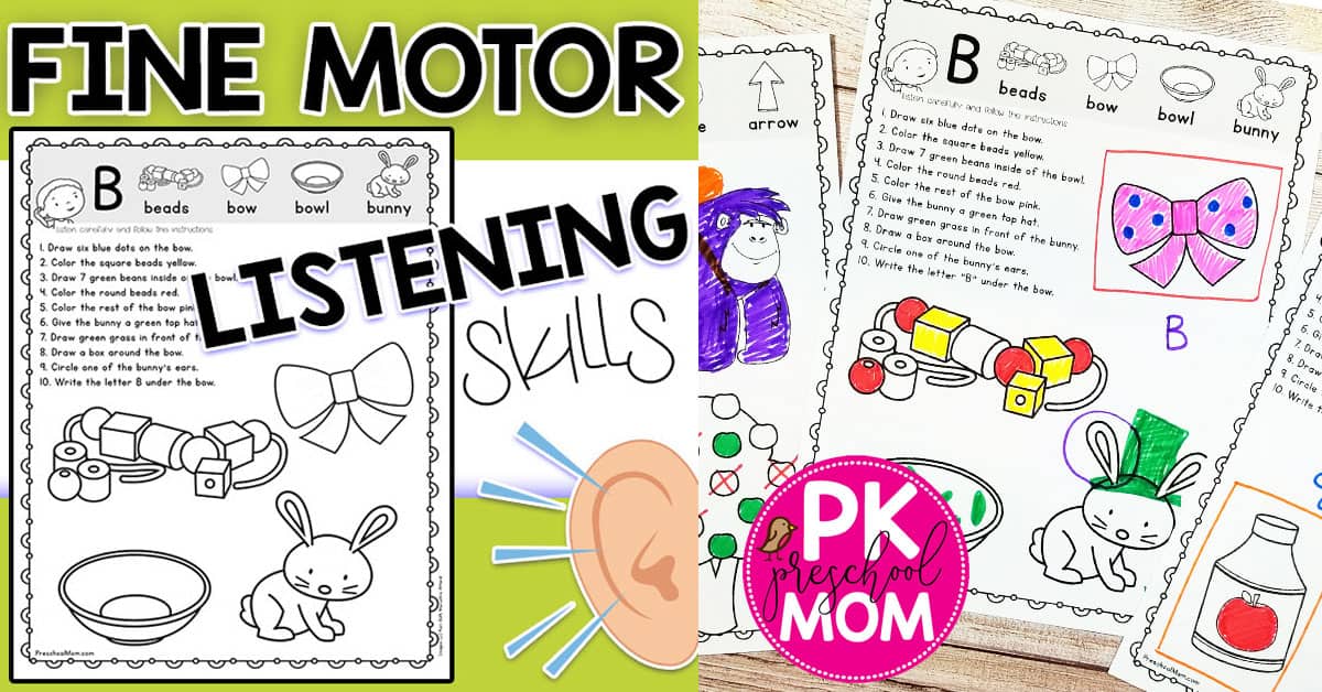 Fine Motor Alphabet Mats - Preschool Mom