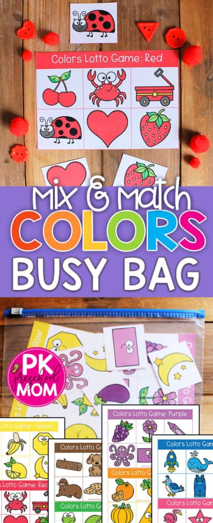 Color Games for Kids to Learn: Free Bingo Game - Preschool Mom