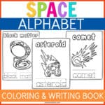 Space Alphabet Worksheets - Preschool Mom